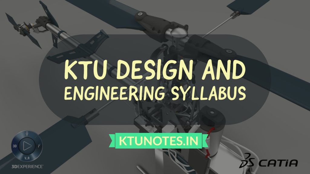 KTU Design and Engineering Syllabus