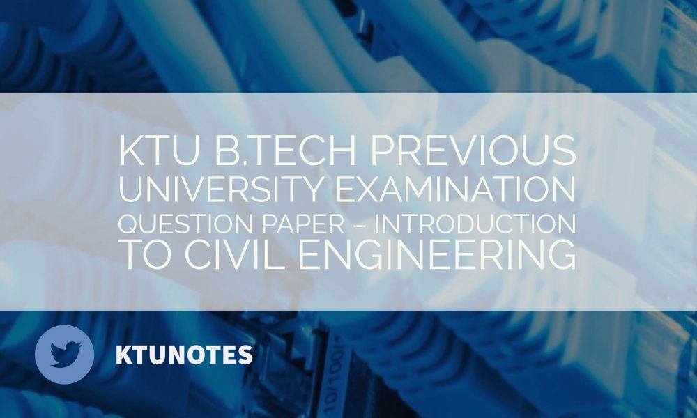 Ktu Introduction To Electronics And Communication Engineering Exam
