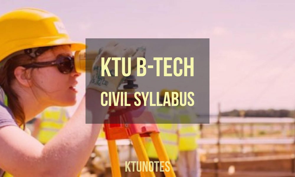 KTU B-Tech CE Syllabus for Semester 4