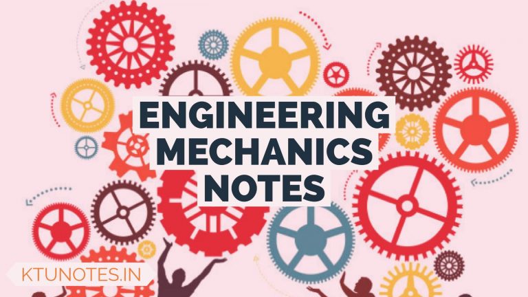 Ktu Engineering Mechanics Notes