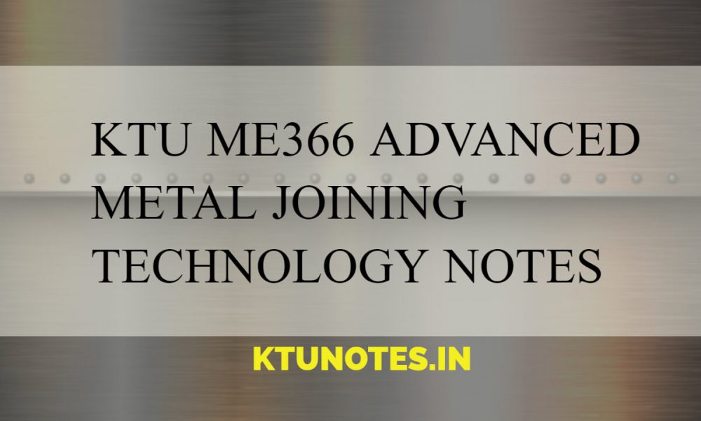 KTU S6 ME376 Maintenance Engineering Notes
