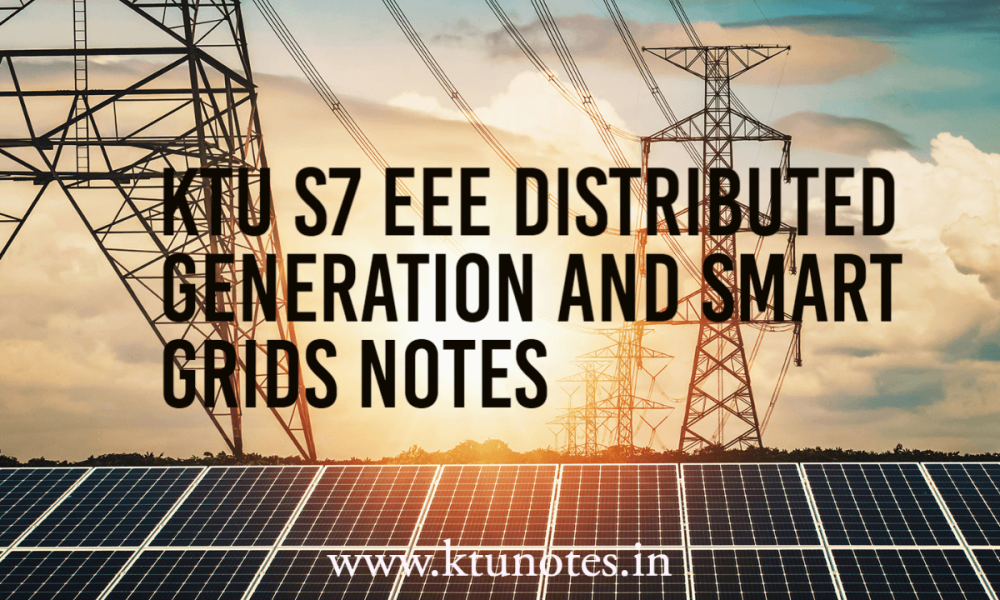 KTU S7 Electrical System Design Notes