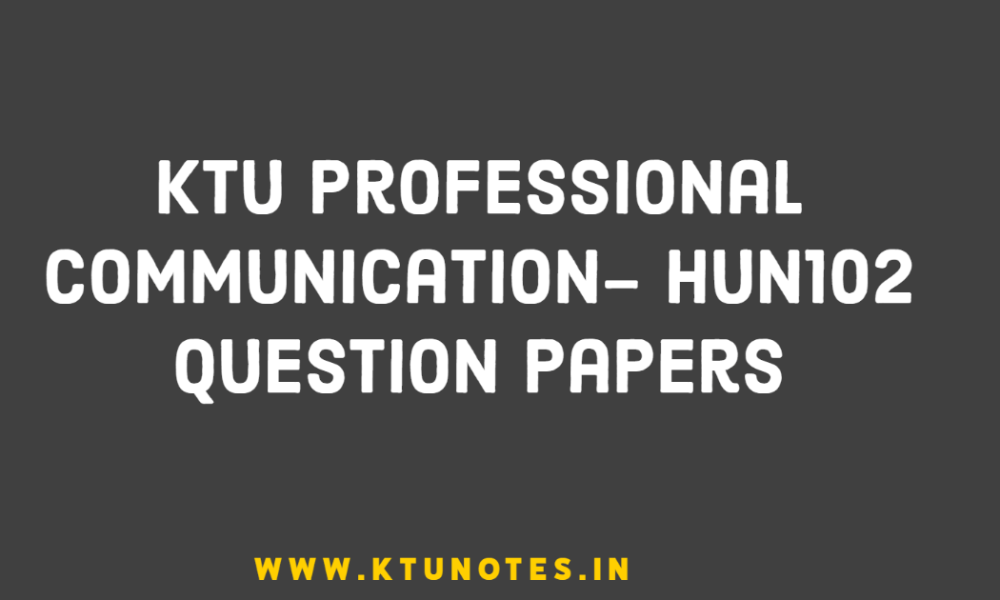 KTU Basics Of Civil & Mechanical Engineering - EST120 Question Papers KTU Basics Of Civil & Mechanical Engineering - EST120 Question Papers