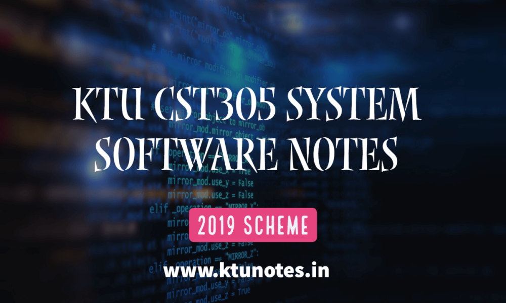 KTU CST301 Formal Languages & Automata Theory Notes KTU CST301 Formal Languages & Automata Theory Notes