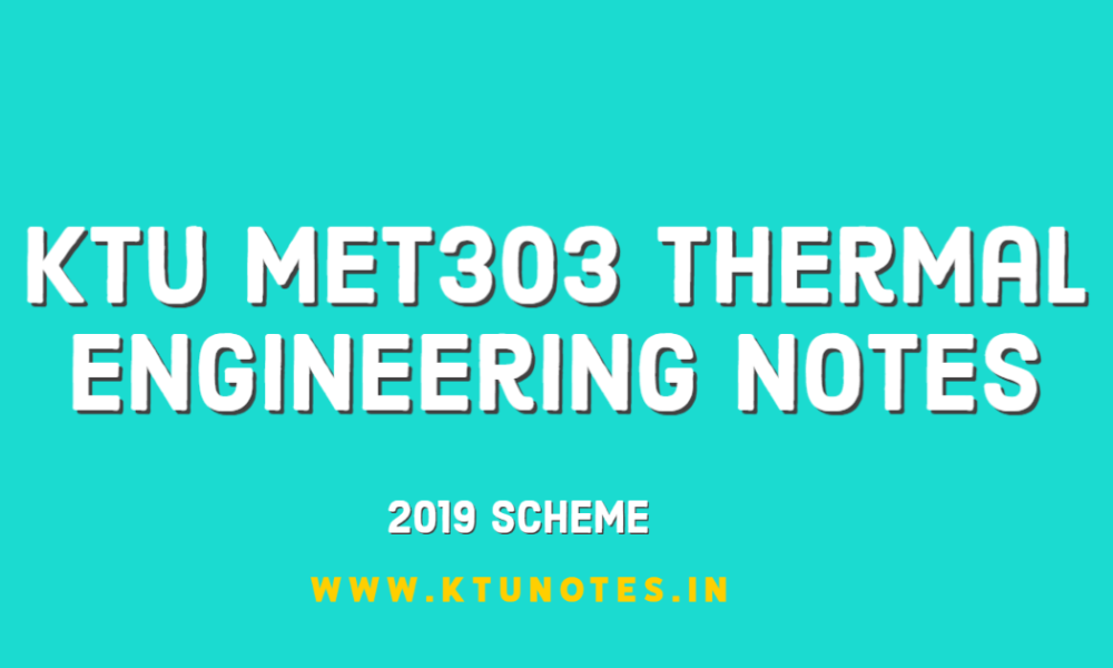 KTU MET301 Mechanics Of Machinery Notes