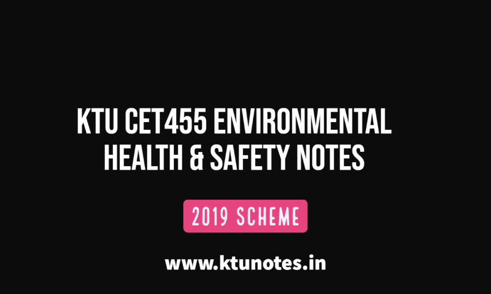 KTU S7 CIVIL NOTES (2019 SCHEME)