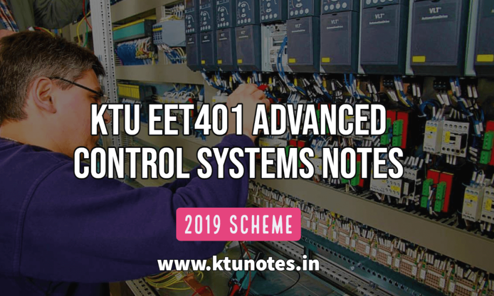 S7 EEE NOTES (2019) Archives - KTU NOTES