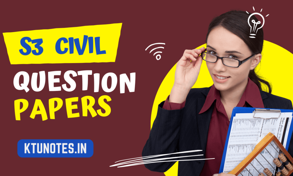 KTU S3 CIVIL QUESTION PAPERS 2019 SCHEME ktu-s3-civil-question-papers-2019-scheme